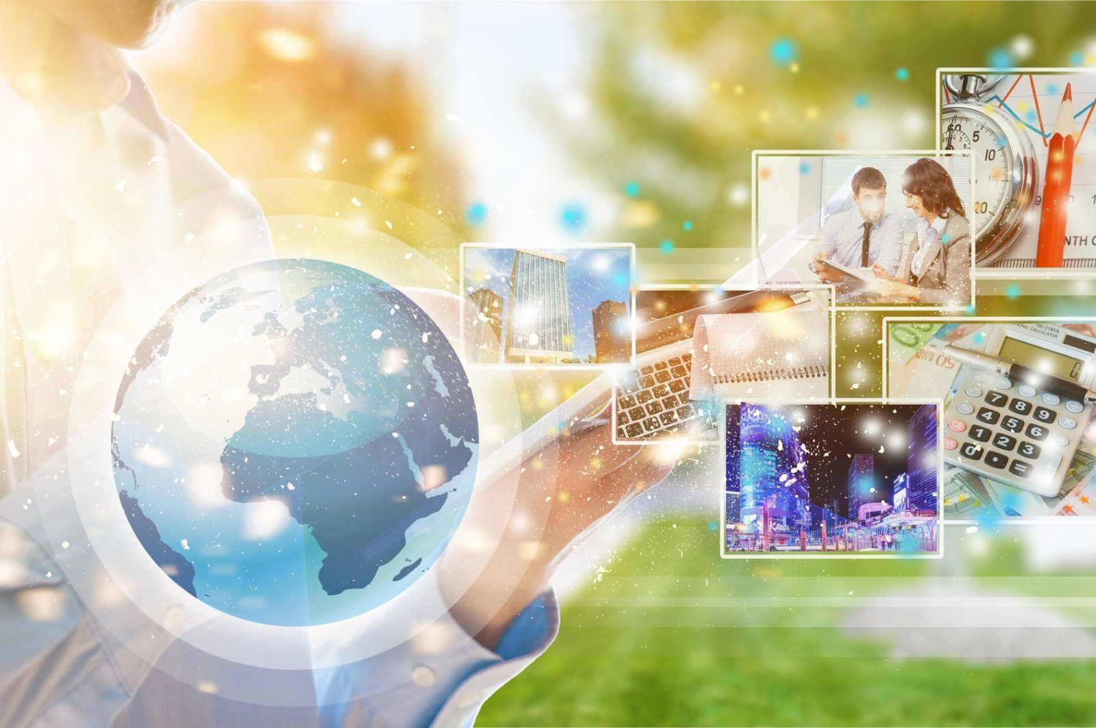 Digitalisierung - der digitale Wandel findet überall statt.